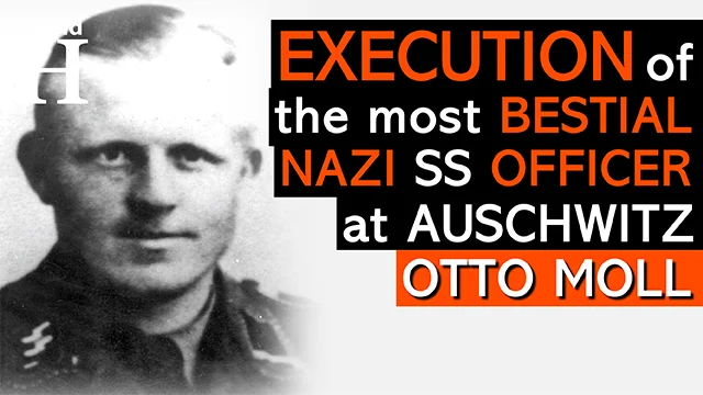 Execution Of Otto Moll The Most Sadistic Nazi At Auschwitz Concentration Camp Holocaust Ww2